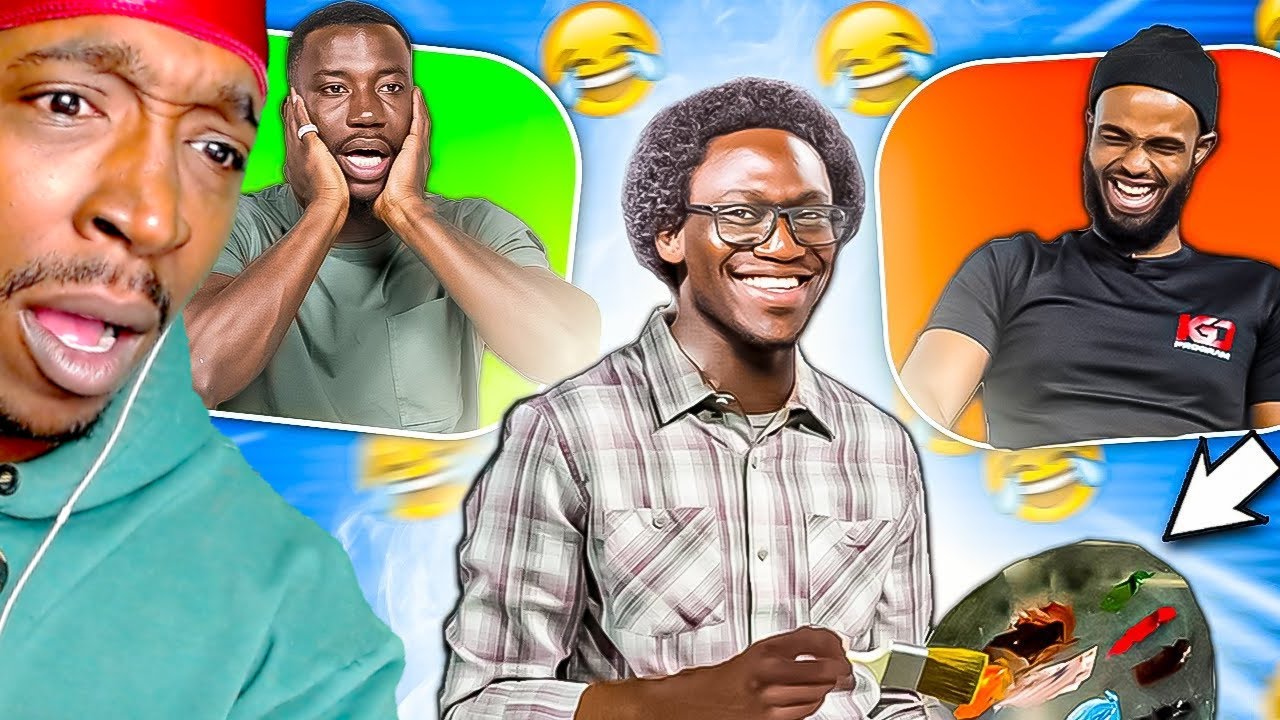 REACTION TO THE FUNNIEST VIDEO EVER (Pictionary with Harry Pinero And ...