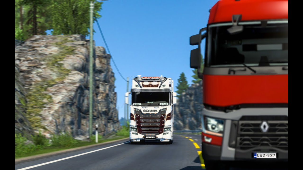 Most beautiful place in iceland | Driving Scania 730 Euro truck ...