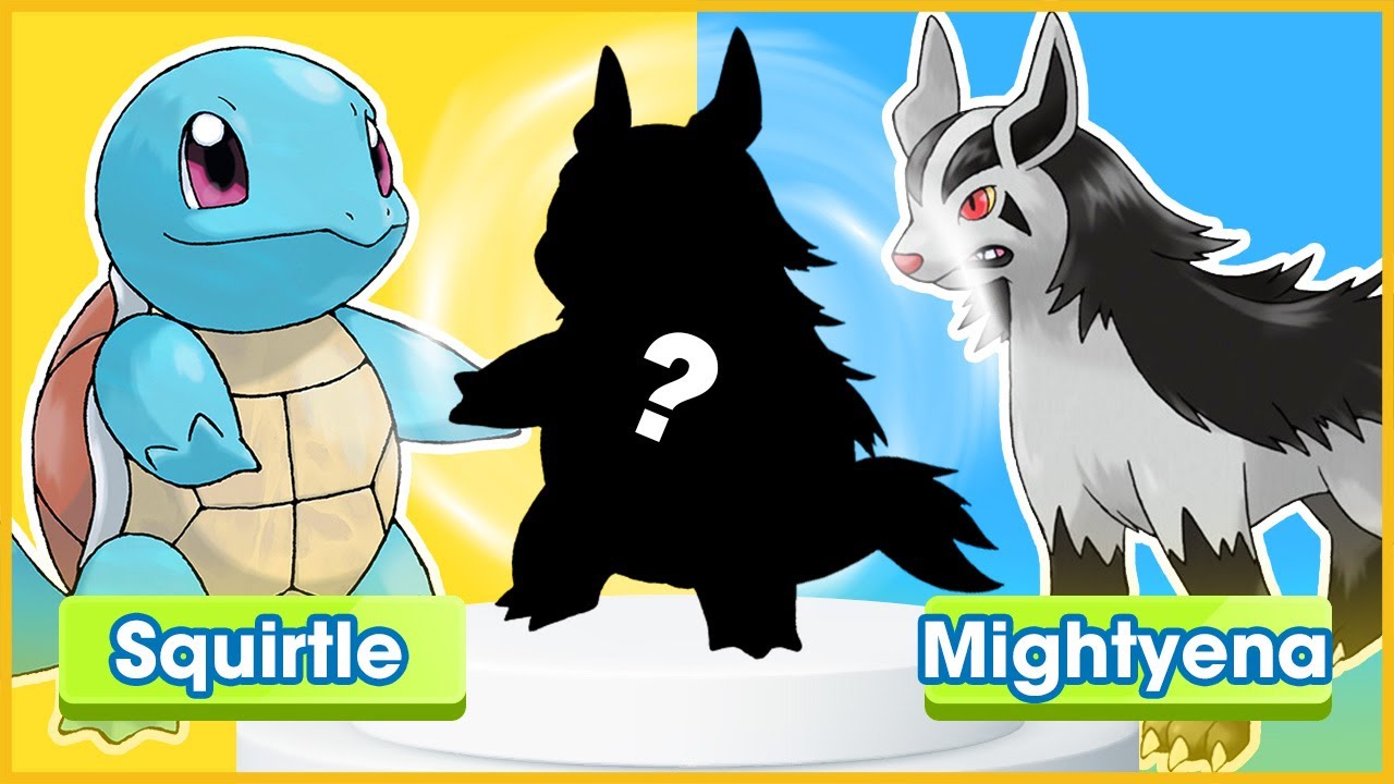 Pokemon Fusion | Squirtle + Mightyena | pokemon infinite fusion ...
