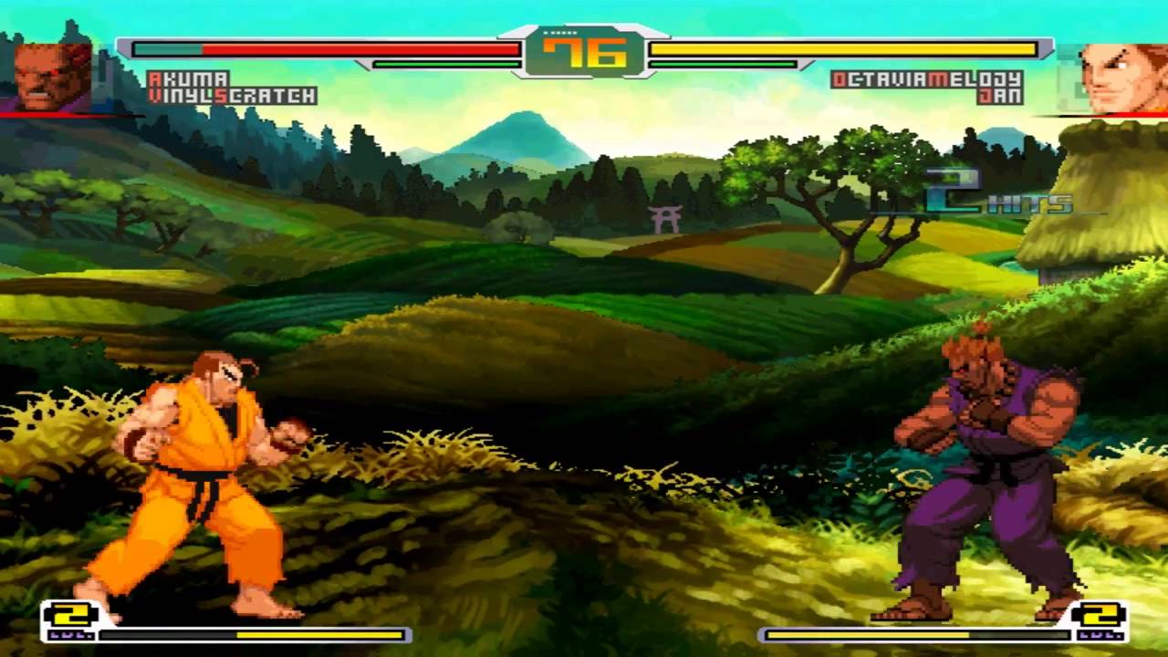 Mugen Fighting Is Magic Akuma & Vinyl Scratch Team Arcade Tag Team ...