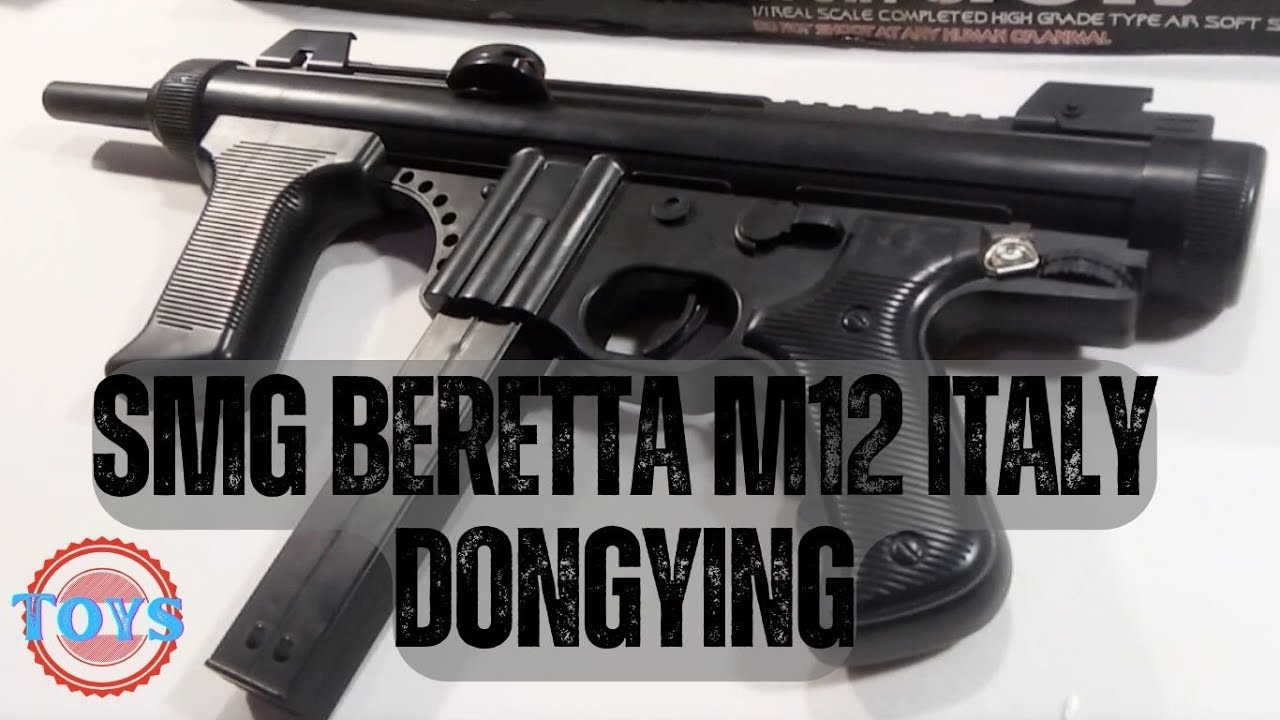 Airsoft Spring SMG Beretta M12 Italy M-2013 DONGYING Unboxing & Simple ...