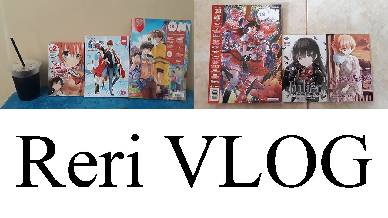 Reri VLOG-Beberapa Cerita Random dan Awal Baca Komik Me VS Big Slacker ...