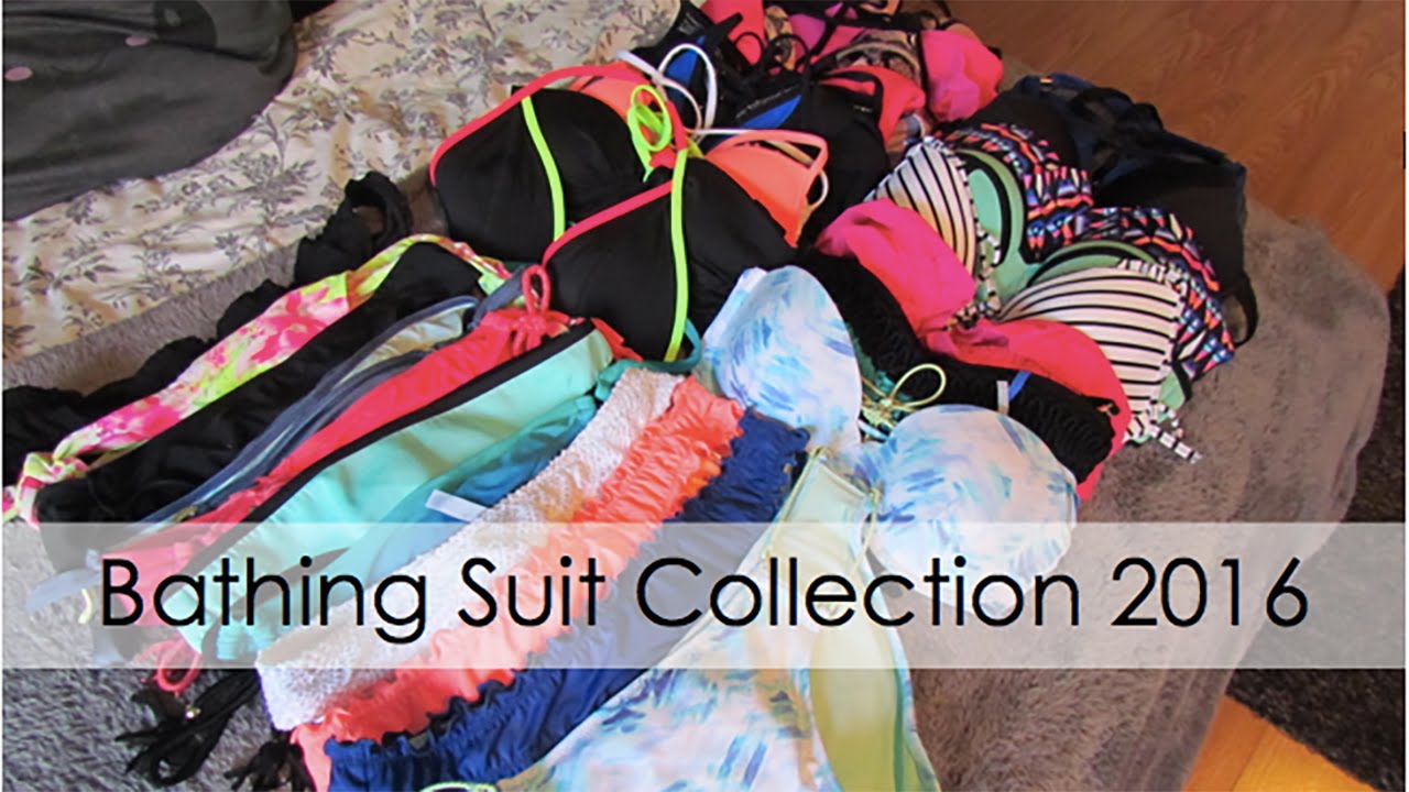 Bathing Suit Collection 2016 (Try On) - YouTube