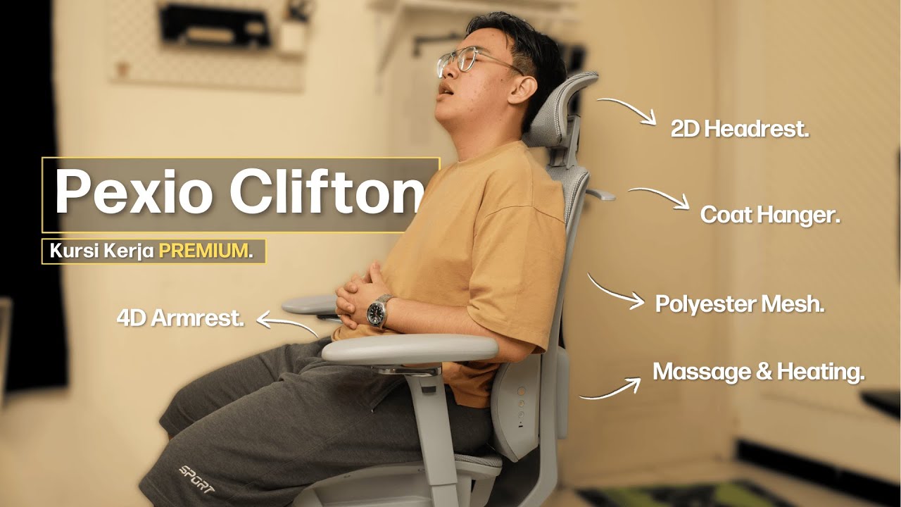 Kursi Kerja WORK LIFE BALANCE, Kerja Seharian ANTI PEGEL !! (Review ...