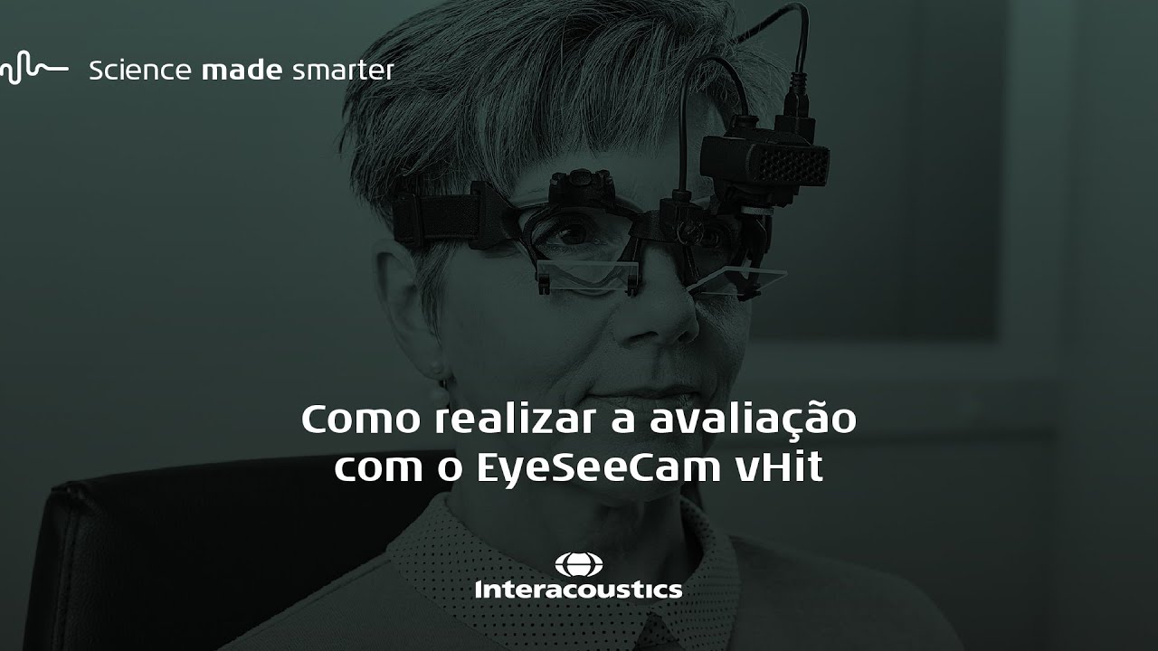 Como realizar a avaliação com o EyeSeeCam vHit - YouTube