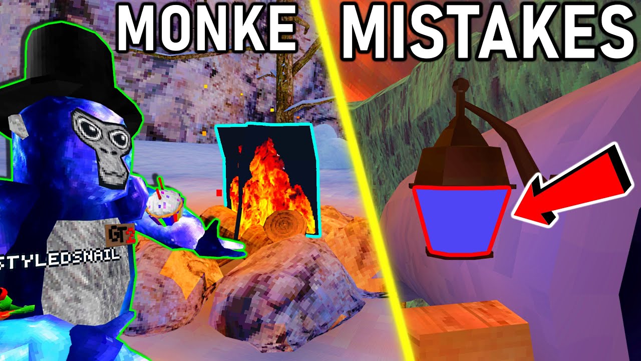 The UNFIXED ERRORS of Gorilla Tag VR 🔨🐒 🙈🙉🙊 (Bugs, Glitches, Errors ...