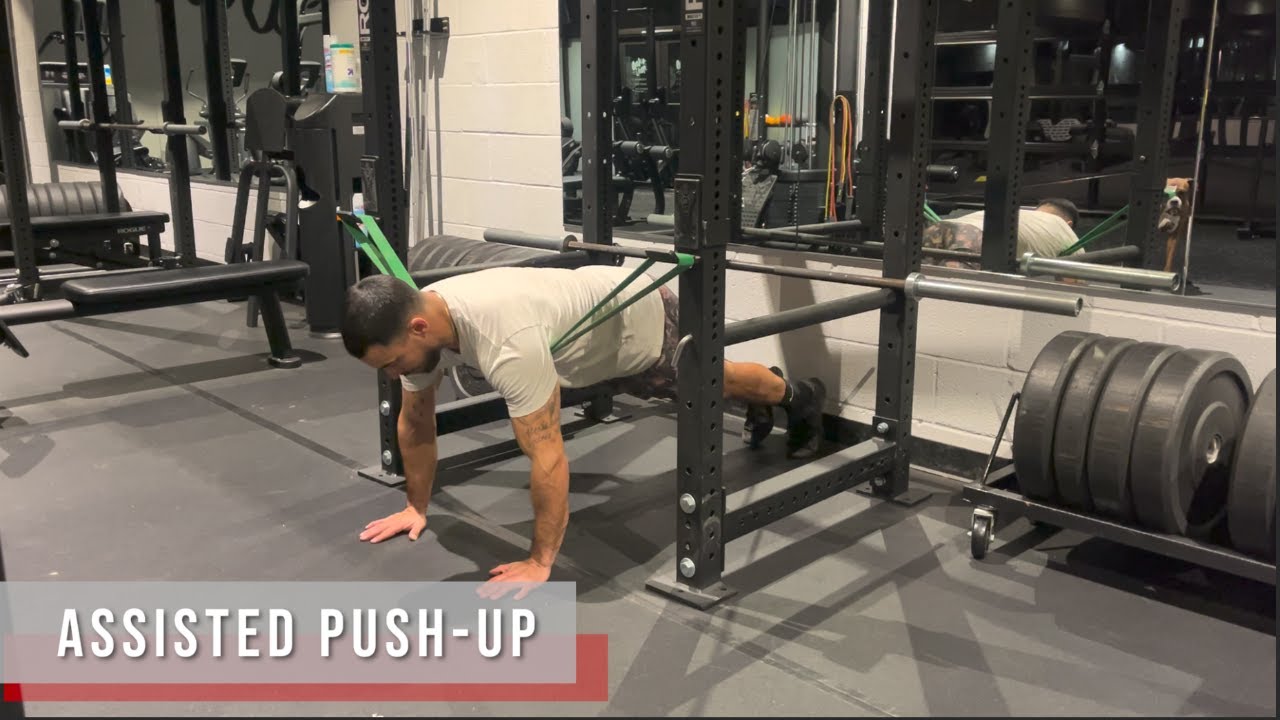 Assisted Push-up - YouTube
