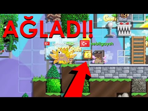 11 YAŞINDAKİ İZLEYİCİME EFSANE KIŞKIRTMA *ağladı* - GrowTopia Türkçe