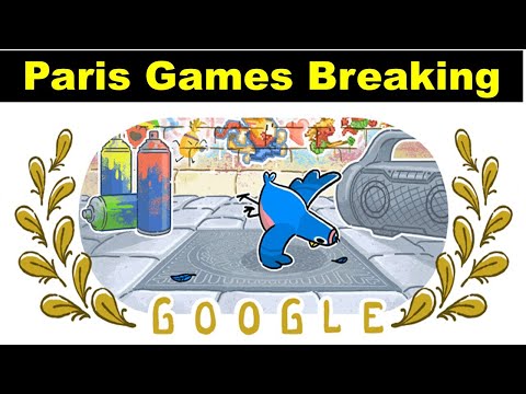 Breaking Olympics 2024 | Google Doodle celebrates Break dancing debuts at Paris 2024 Olympics