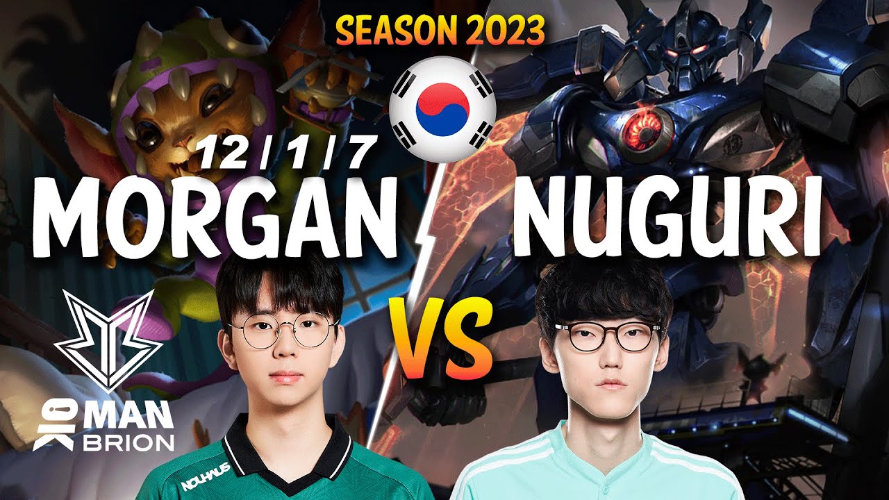 BRO Morgan vs Nuguri - Morgan GNAR vs Nuguri AATROX Top - Patch 13.24 ...