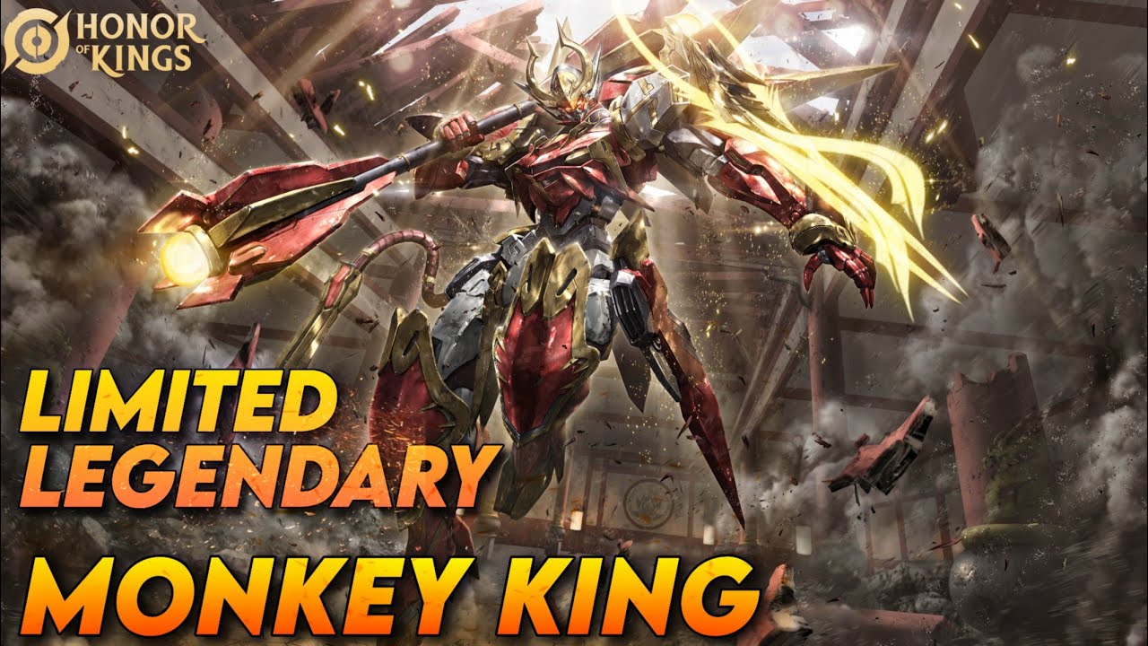 Upcoming Limited Legendary Skin of Monkey King | Brazil Server | Honor ...