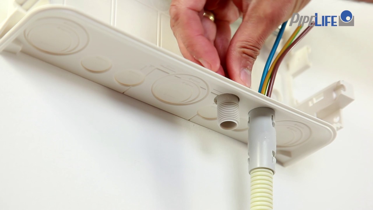 Pipelife zugfeste Flexmuffe und Dosenadapter für Elektroinstallationen - YouTube