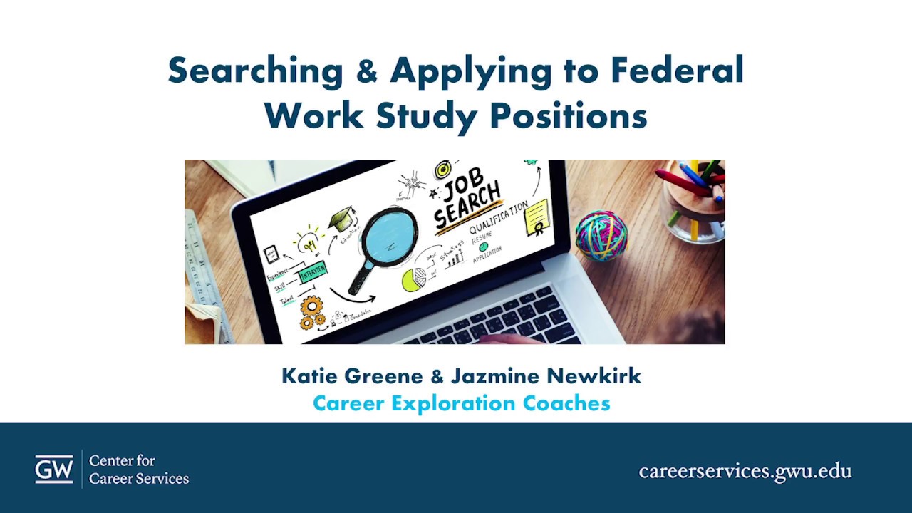 Searching & Applying for Federal Work Study Positions - YouTube