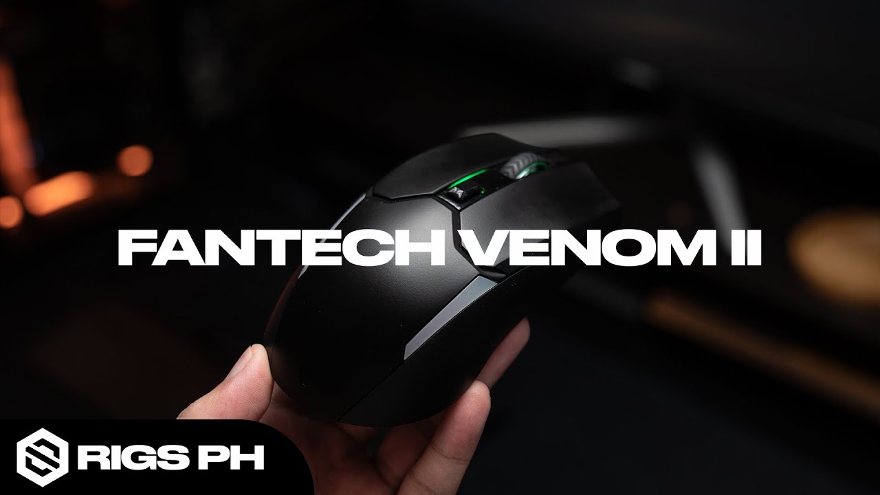 800 Pesos Fantech Venom 2 Budget Mouse | Rigs PH - YouTube
