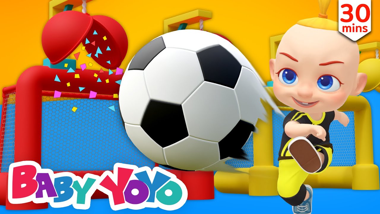 Let’s Play Color Soccer Ball song | Color song | Learn Color | more ...