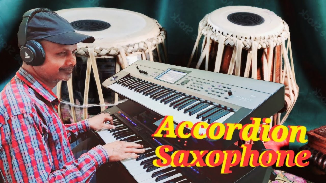 music of india || accordion | saxophone | psr sx900 indian tones | midi keyboard | flute | midi ...