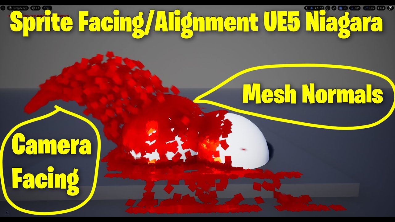 Aligning Sprites to Collision Meshes in UE5 Niagara: A Comprehensive ...
