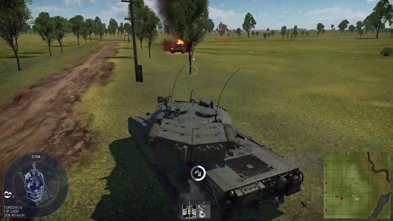War Thunder test drive Leopard C2A1 - YouTube
