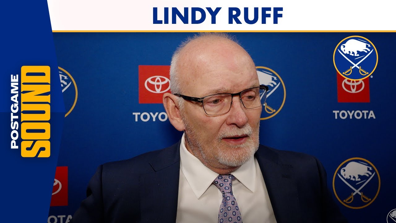 "When You Come Out, You Should Be A Better Team" | Lindy Ruff | Buffalo Sabres End Winless ...