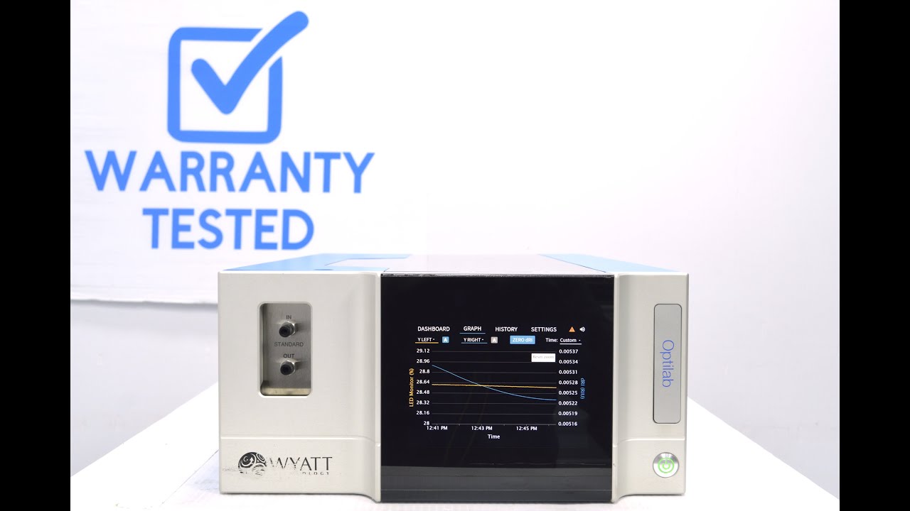 Wyatt Technology Optilab dRI Detector system [BOSTONIND] - 55097 - YouTube