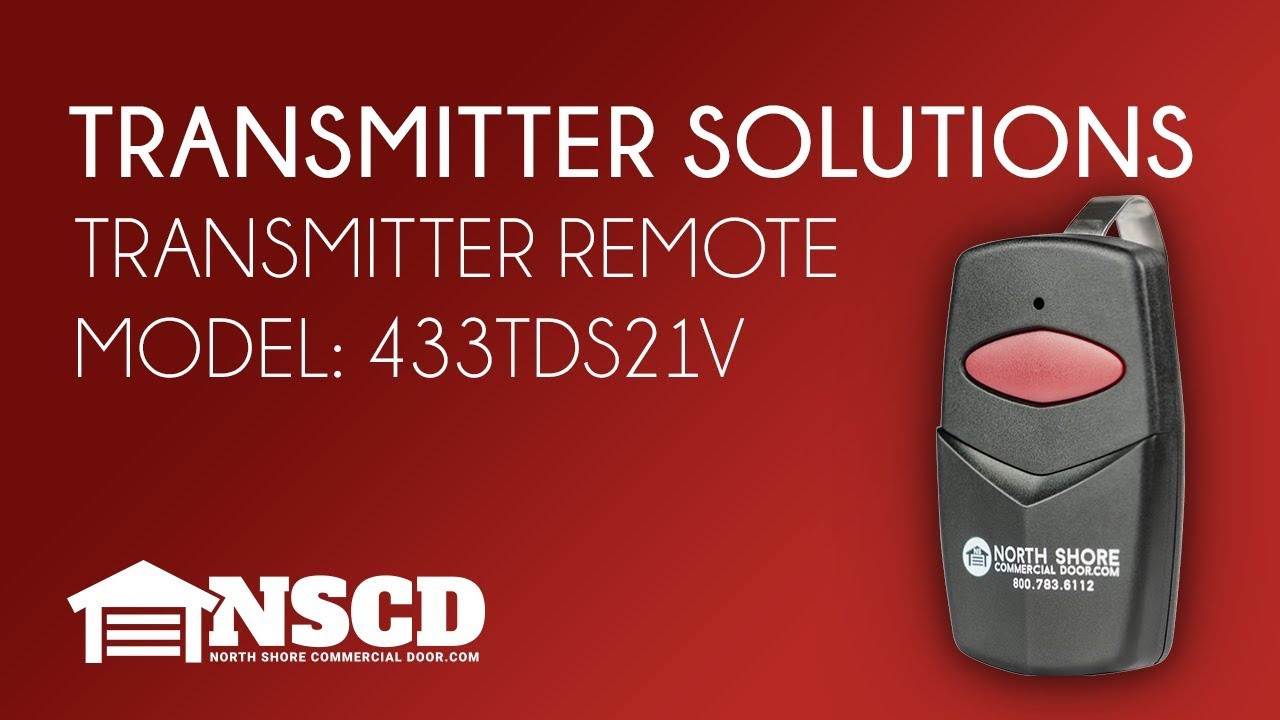 Transmitter Solutions Stinger 433TSD21V 433mhz Gate & Garage Door ...