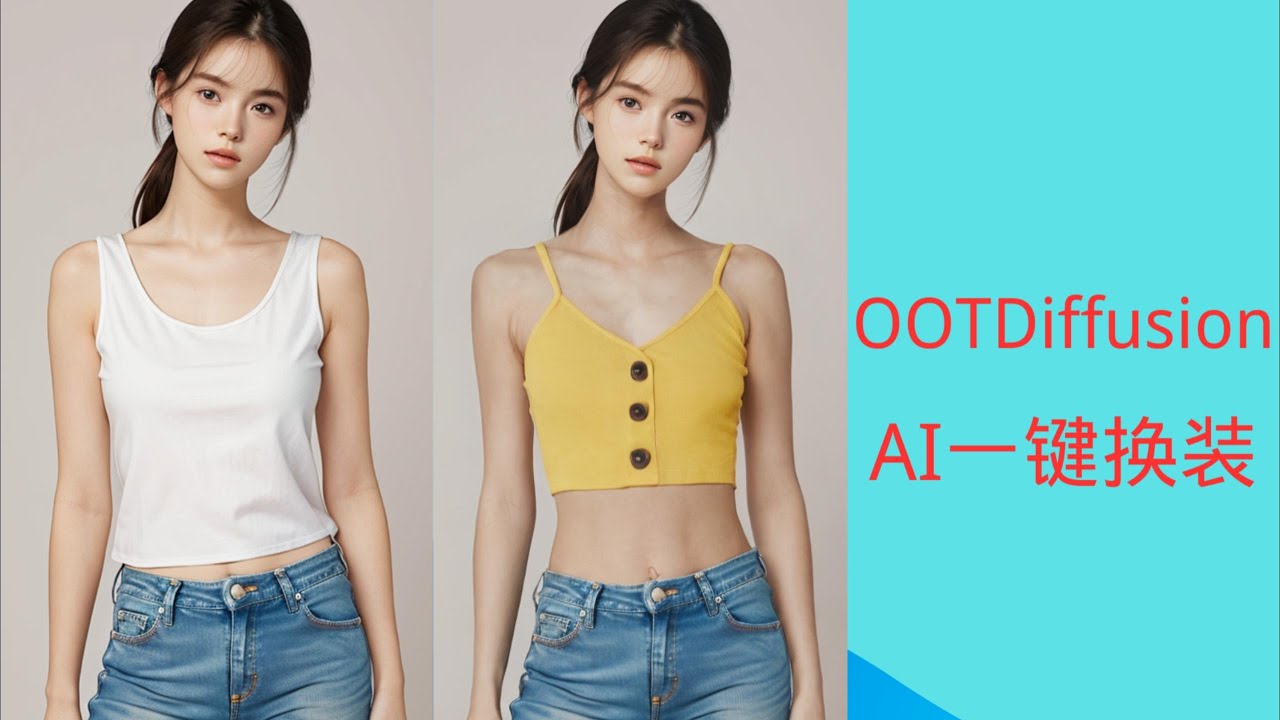 【OOTDiffusion】AI一键换装，完全免费，附本地整合包 - YouTube