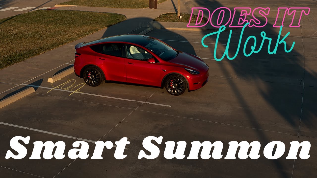 How do you use Auto Summon - Tesla - YouTube