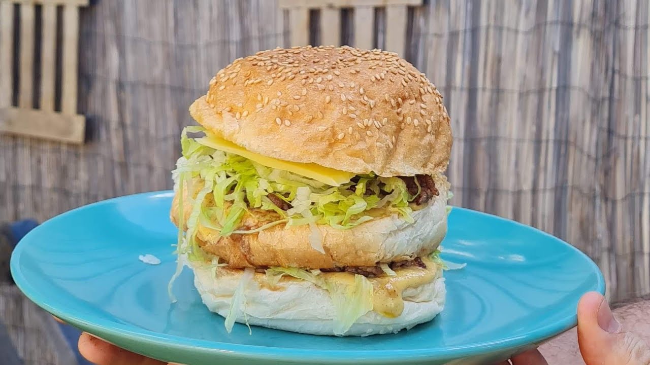 Big Mac on the camp fire . - YouTube