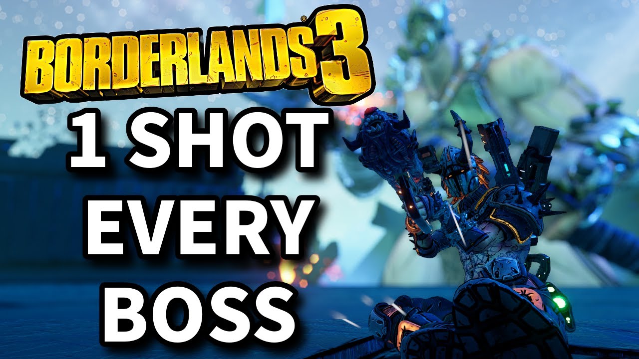 1 Shotting Every Boss In Borderlands 3 - YouTube