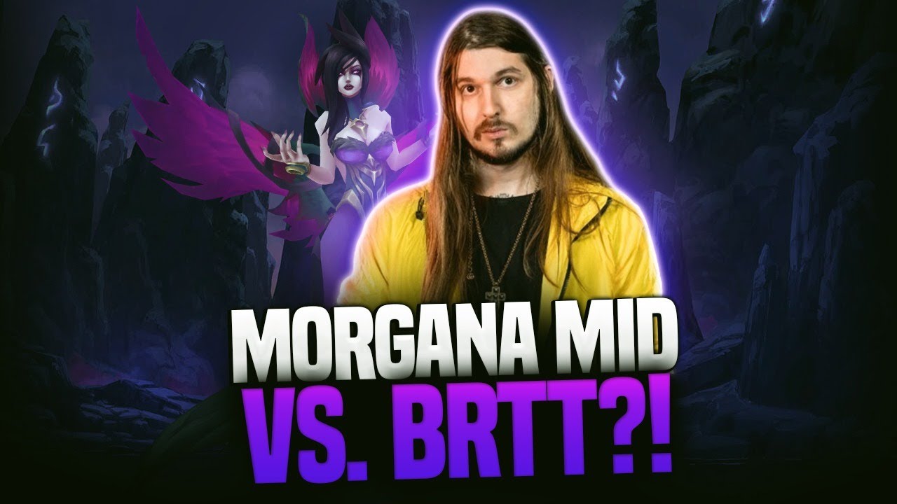 MORGANA MID TÁ FORTE vs BRTT E CARIOK! LEAGUE OF LEGENDS - YouTube
