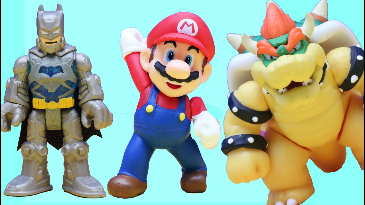 Batman Goes On Super Mario Obstacle Course - YouTube