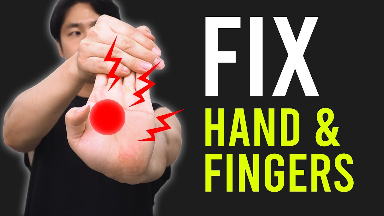 Fix Your Hand & Finger Pain｜Corrective Exercises ｜Hisdream Balance ...