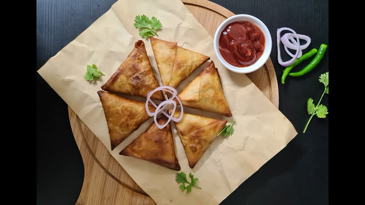 Chicken Cheese Samosa - YouTube
