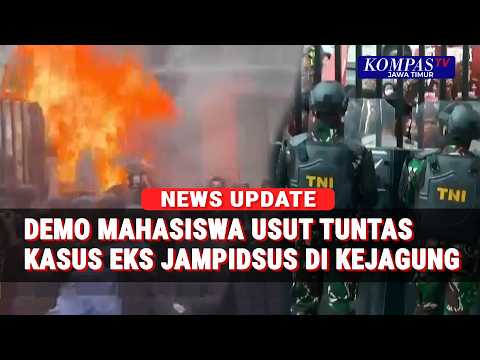Demo Mahasiswa di Depan Kejagung Diwarnai Kericuhan, Massa Desak Usut Tuntas Kasus Eks Jampidsus!