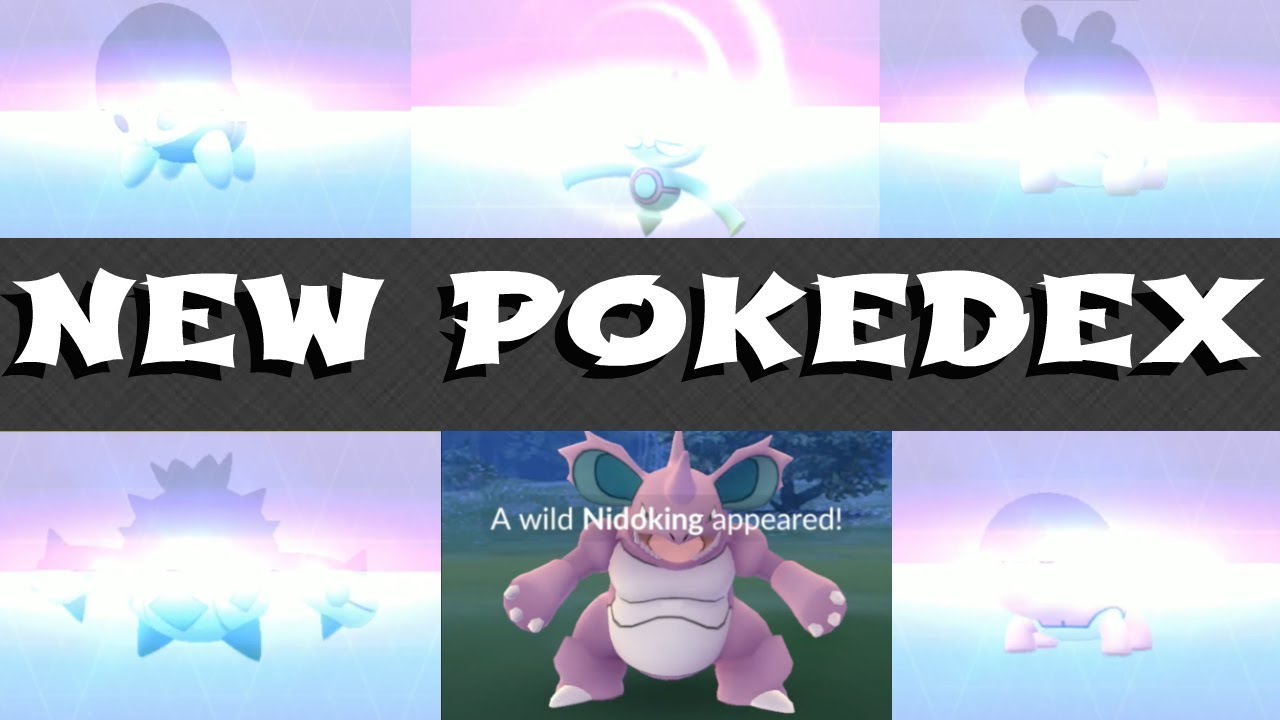*NEW* POKEDEX ENTRIES NEW POKEMON IN THE DEX !!!! - YouTube