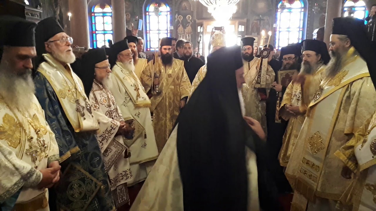 Η χειροτονία του νέου Μητροπολίτη Κανάγκας - YouTube