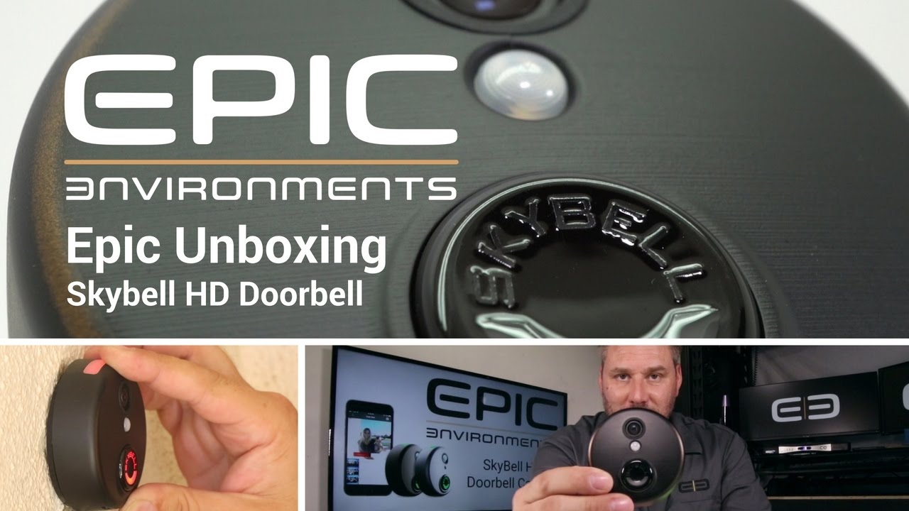 Skybell HD Video Doorbell - Epic Unboxing - YouTube