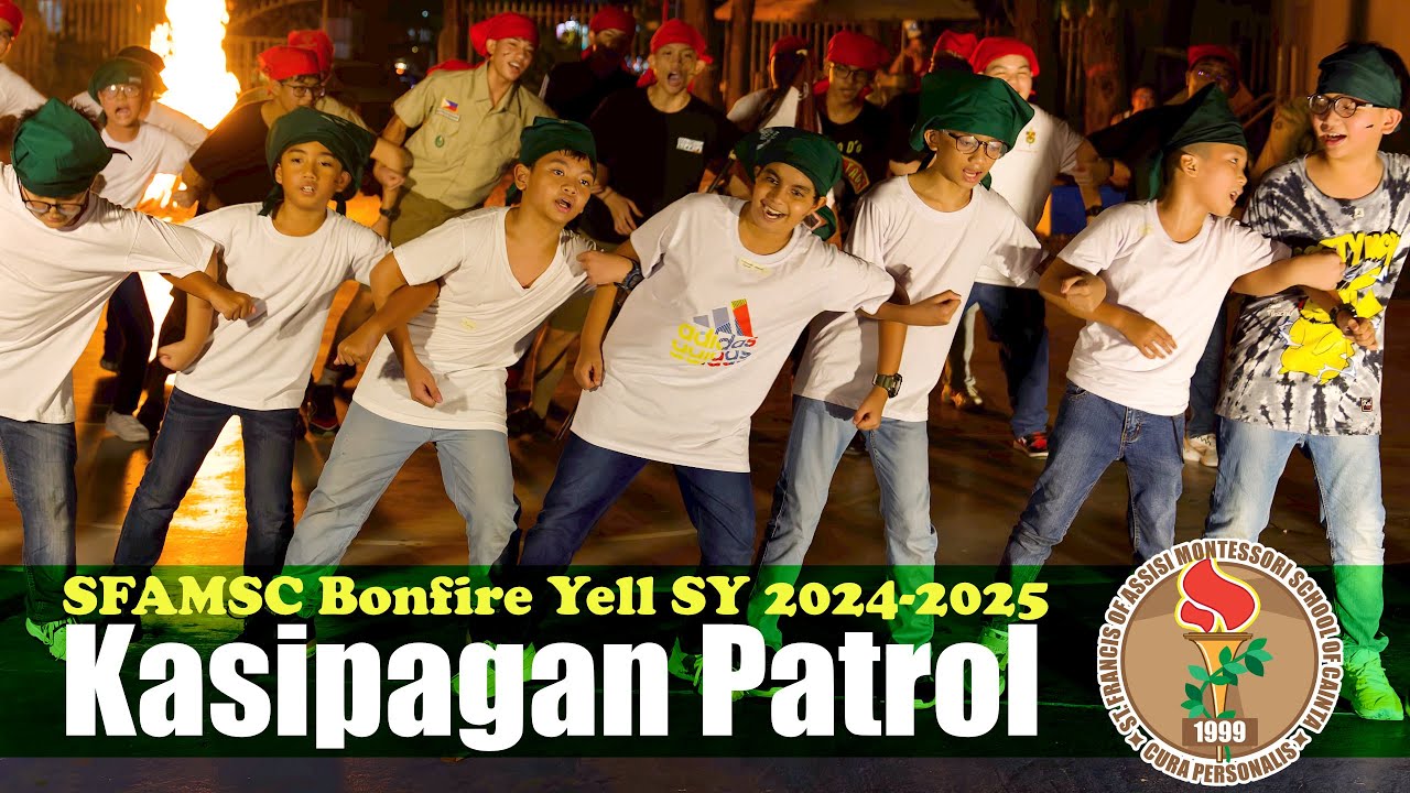 SFAMSC Scouting Bonfire Yell 2024: Kasipagan Patrol - YouTube