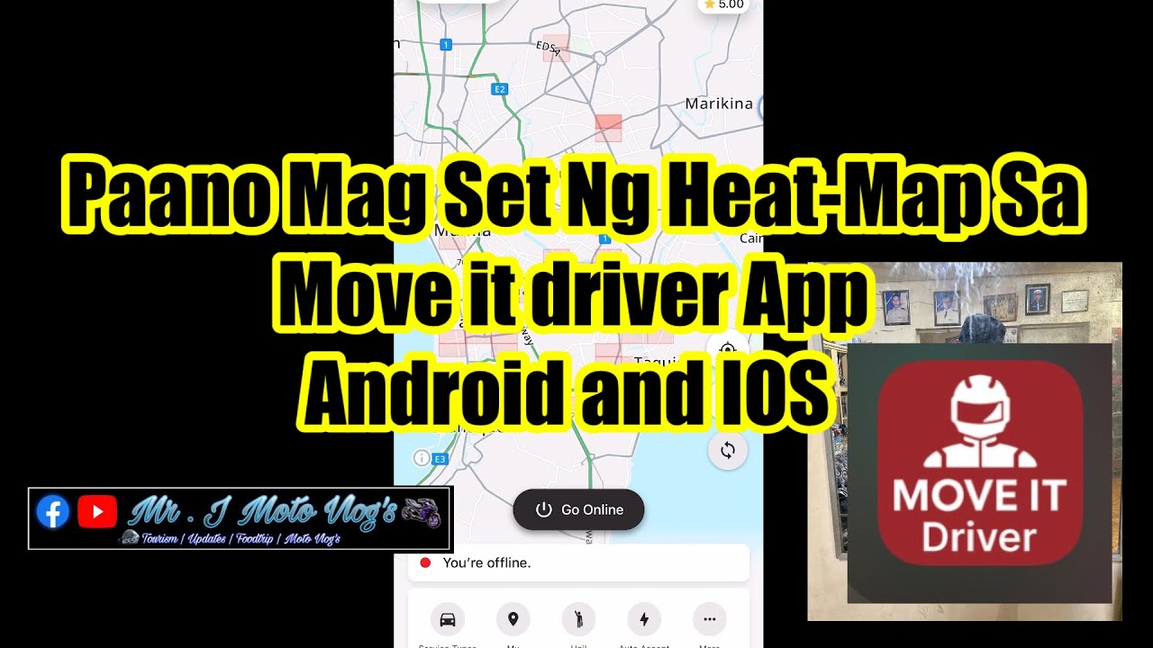 Move It Driver App How to Activate Heat-Map | Must Watch | - YouTube