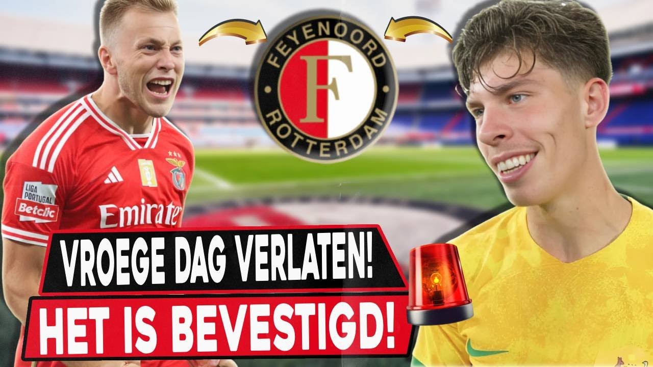 HET IS BEVESTIGD! GEWELDIG DIT! HET IS ONTHULD! FEYENOORD ROTTERDAM ...