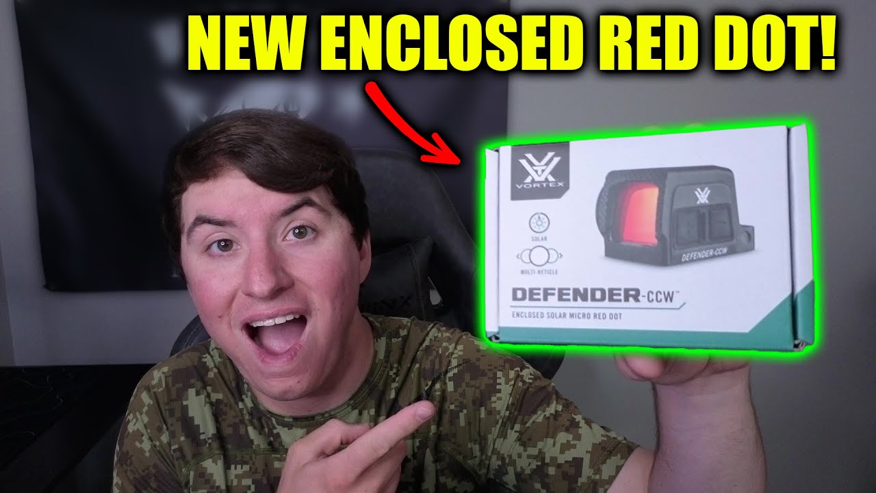 Unboxing The New Vortex Defender CCW Enclosed Red Dot! - YouTube