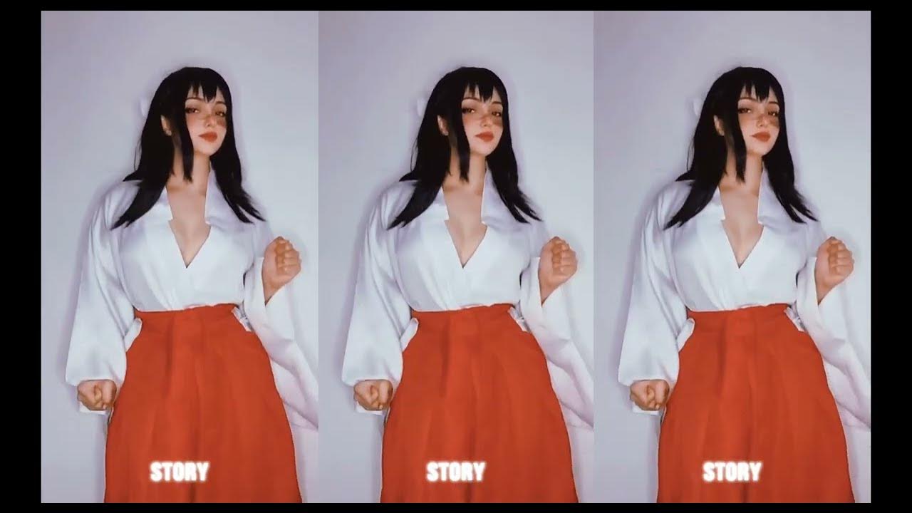 Utahime Cosplay Dance 4k Edit - evelinaava - funked up tiktok - jujutsu kaisen - YouTube