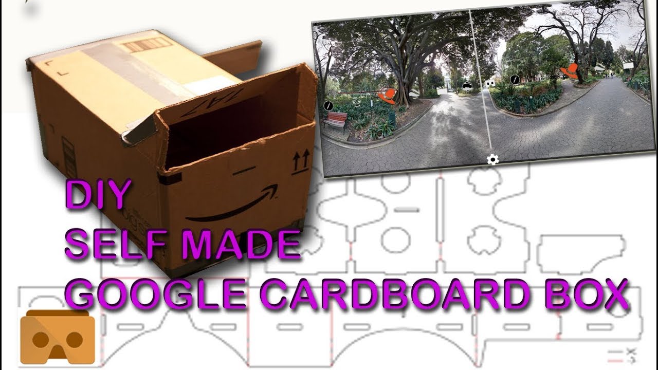 DIY How to build Google Cardboard VR BOX from Cardboard | Diy VR Box ...
