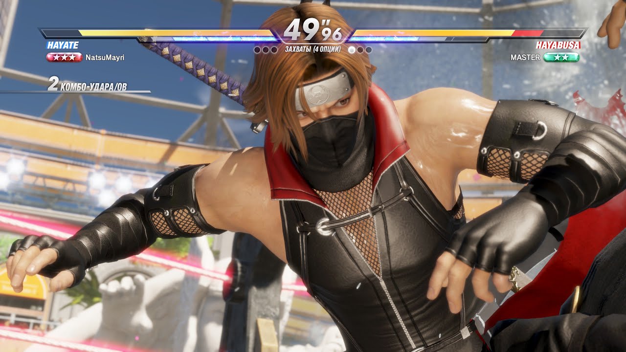 DOA6, MASTER, Hayabusa Vs NatsuMayri, Hayate, Dead or Alive 6, 4k - YouTube