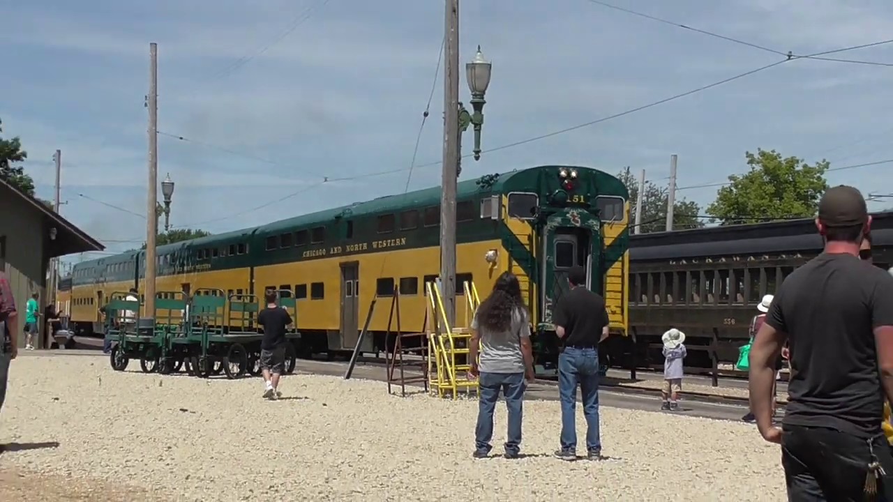 CNW 151 East at the IRM 8/10/19 - YouTube