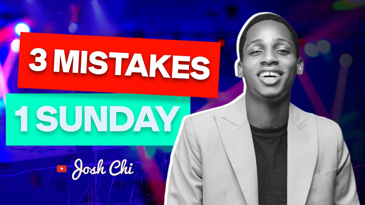 How to avoid these three(3) mistakes as a singer || Mistakes in ...