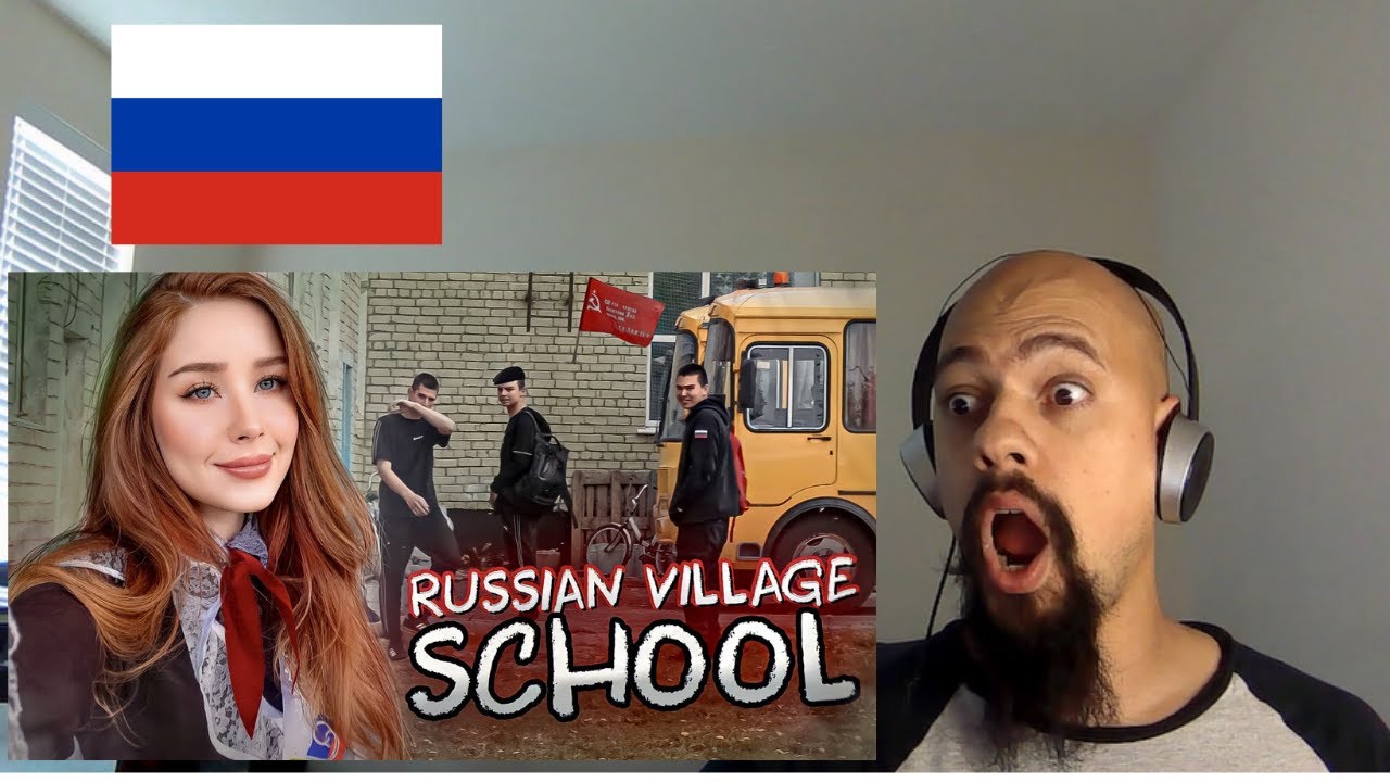 First Time Reacting to Day in My SOVIET ☭ VILLAGE SCHOOL in Russia ...