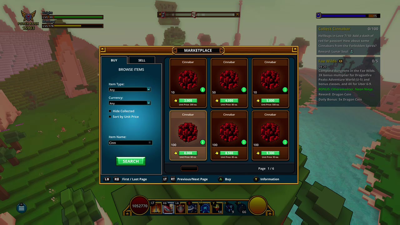 Trove: Hellbugs in Love 7/10 - Collect 100 Cinnabars - YouTube