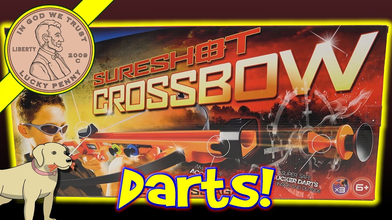 Petron Crossbow Sureshot Suction Cup Dart Toy Gun - Target Practice ...
