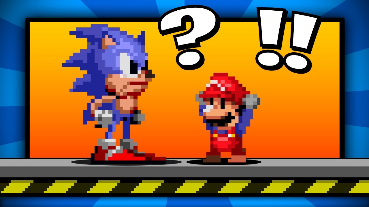 Mario is Sonic's Pet?! - Sonic USB NEW UPDATE! - YouTube